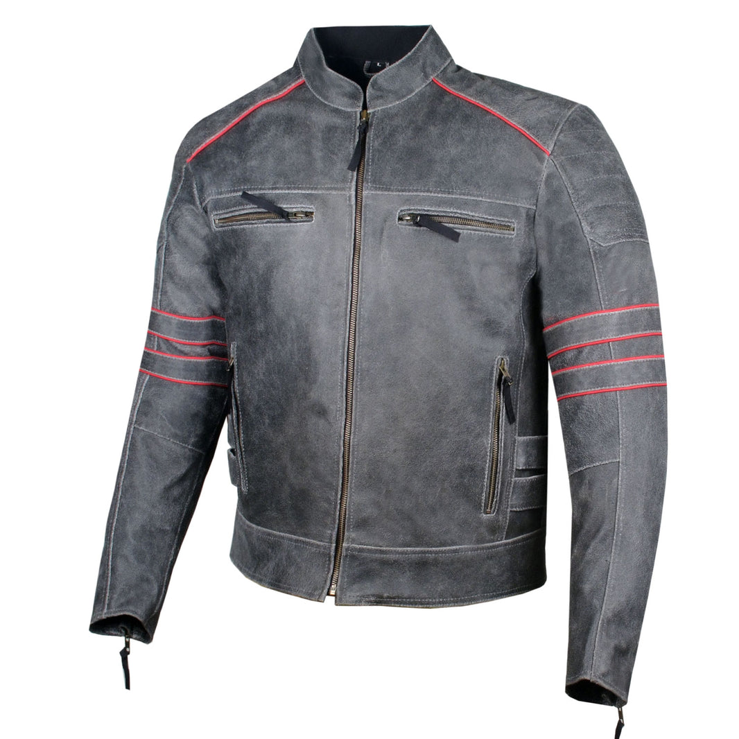 Leather Motorcycle Jackets with Armor, Motorcycle Gloves, Suit & Pants ...